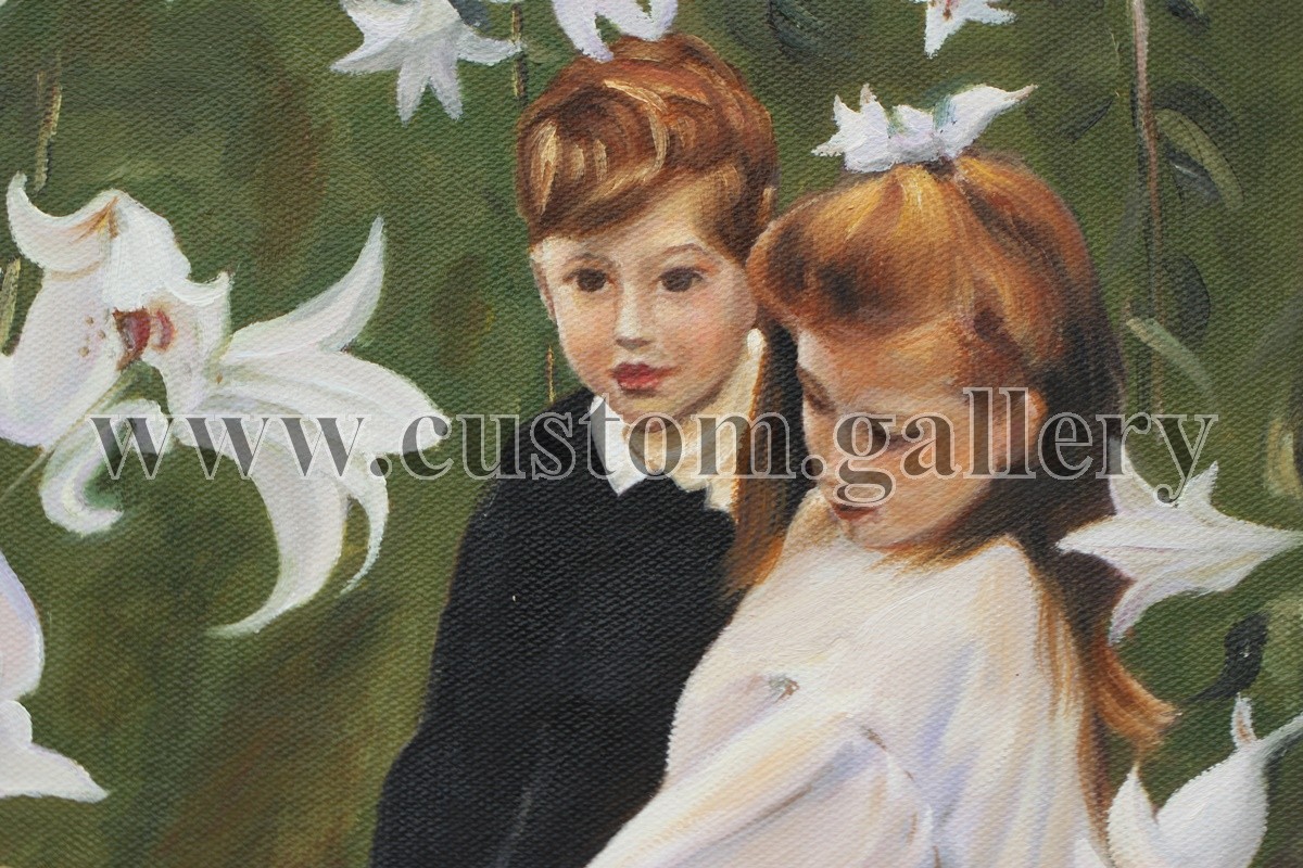 Carnation, Lily, Lily, Rose, John Singer Sargent